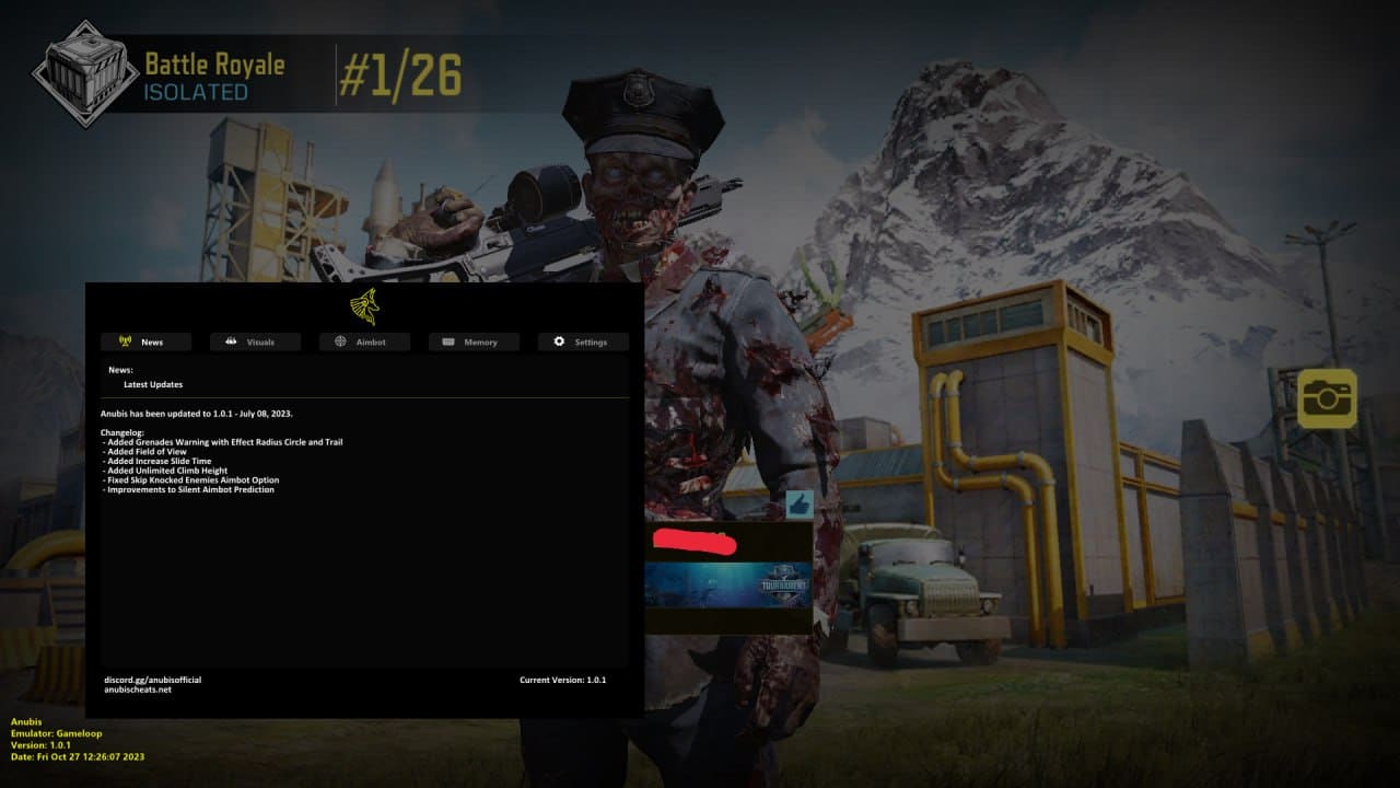 Call of Duty Mobile Anubis Hack | Aimbot & Wallhack 2025